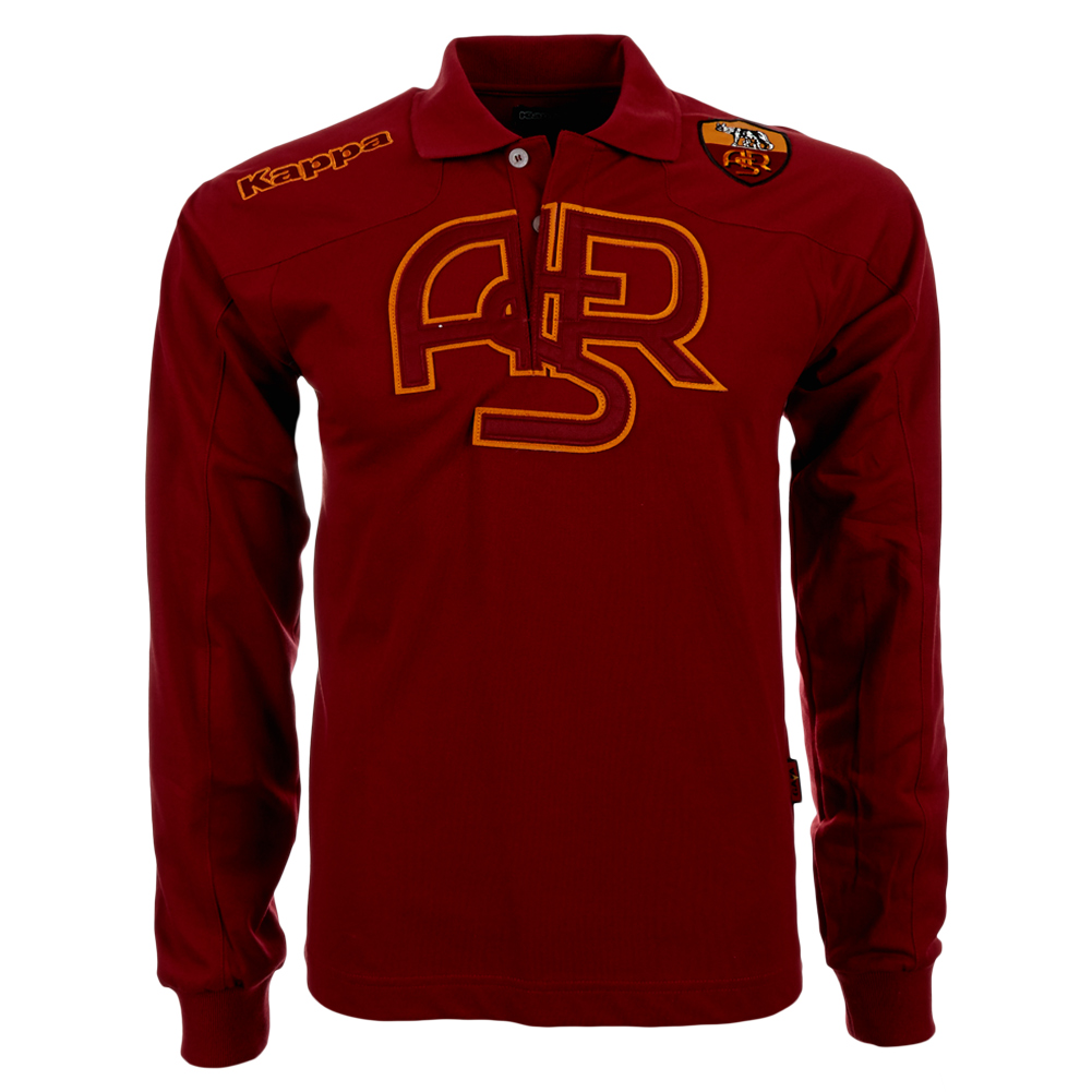 As roma Kappa manga larga camiseta polo Polo Shirt serie a romaníes XS ...