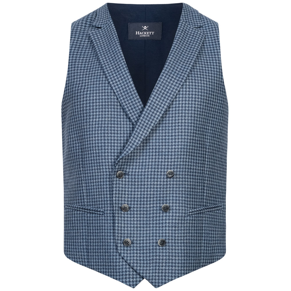 Hackett London HTooth Stretch Men Waistcoat HM470203L-5FZ | SportSpar.com