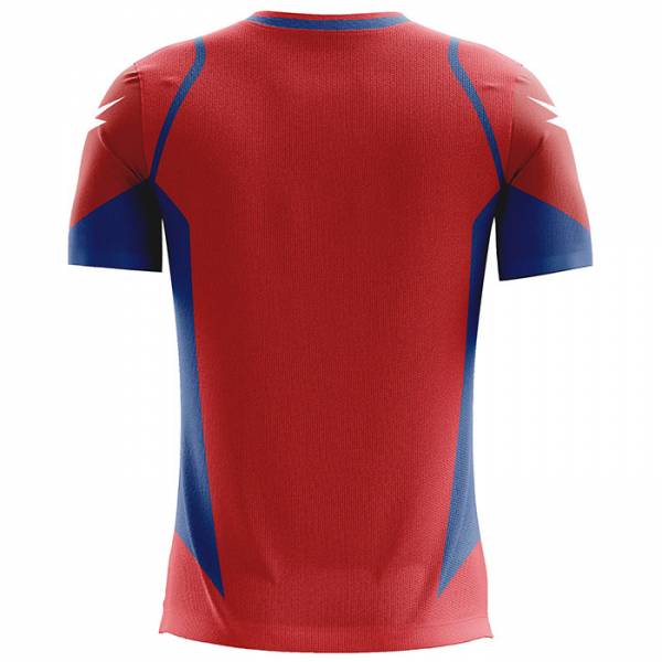 Zeus Kit Hero Football Kit with Shorts red royal blue | SportSpar.com
