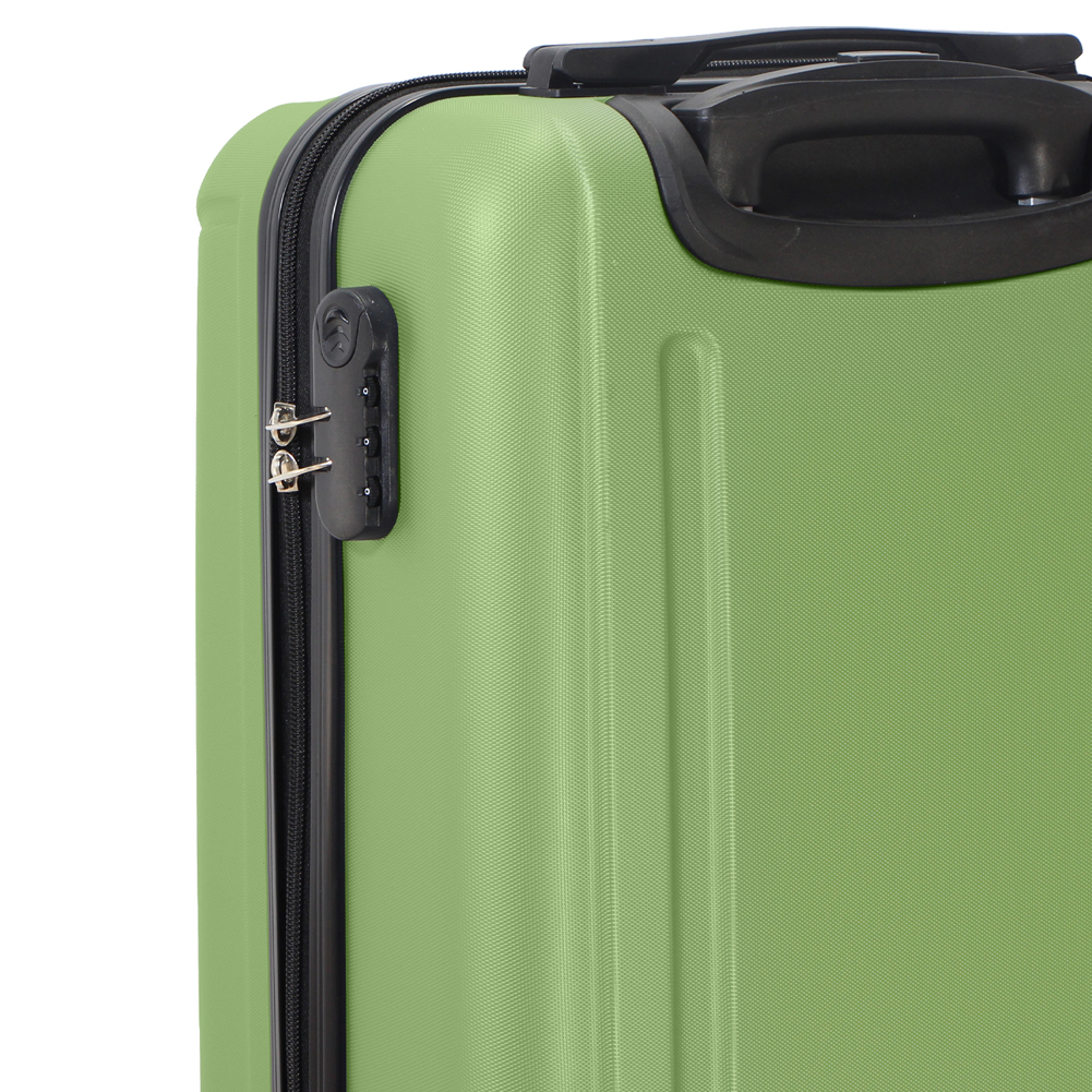 VERTICAL STUDIO "Linköping" Suitcase Set of 3 20" 24" 28" army green ...