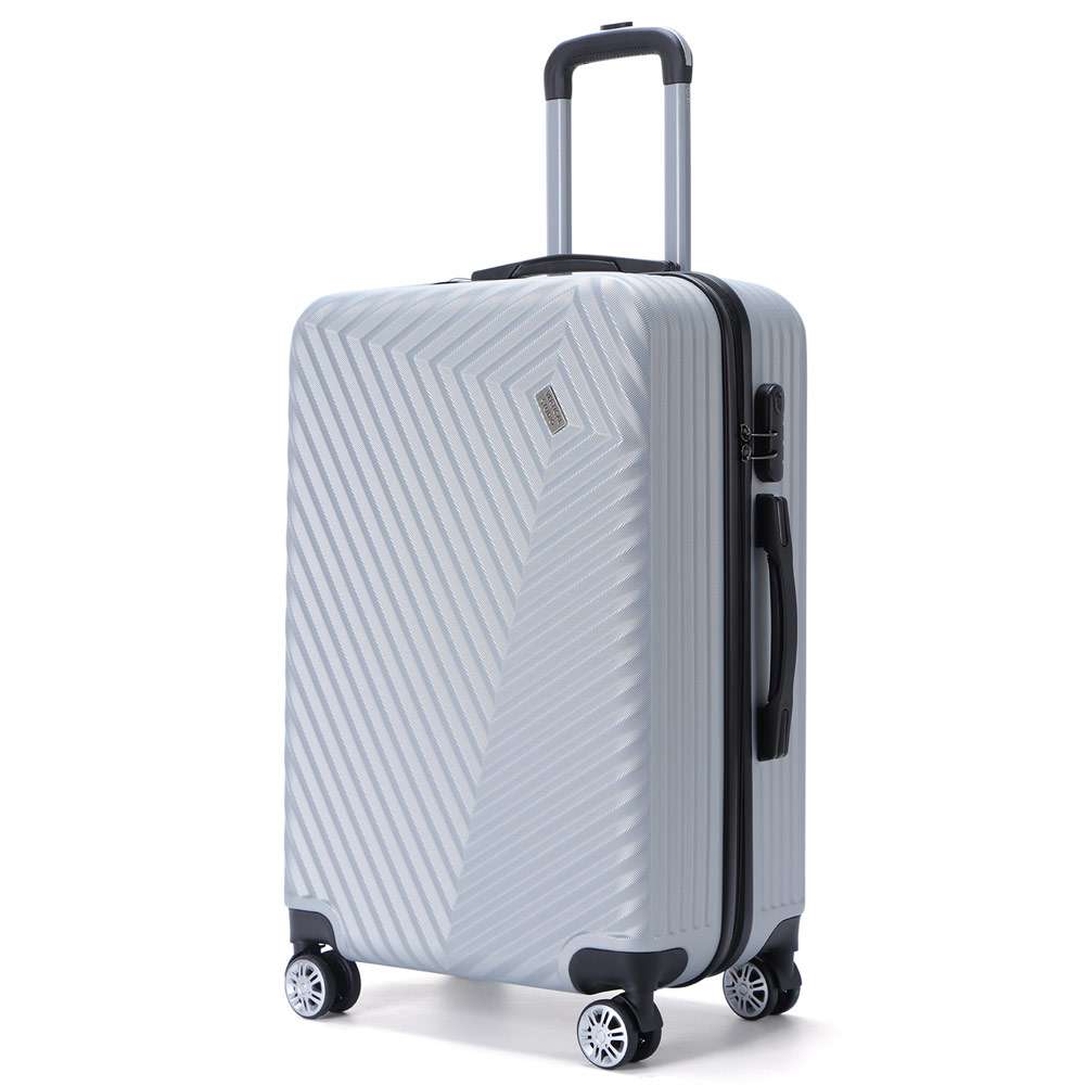 VERTICAL STUDIO "Oslo" 20" 24" 28" Suitcase Set of 3 silver | SportSpar.com