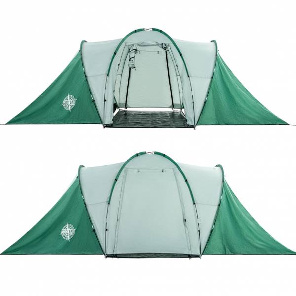 GOGLAND "Big Camping" Premium 6 people Tent with 2 cabins | SportSpar.com