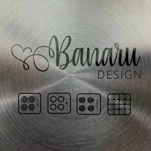 Banaru Design Stahl Kochtopf Set 7-tlg. silber | SportSpar