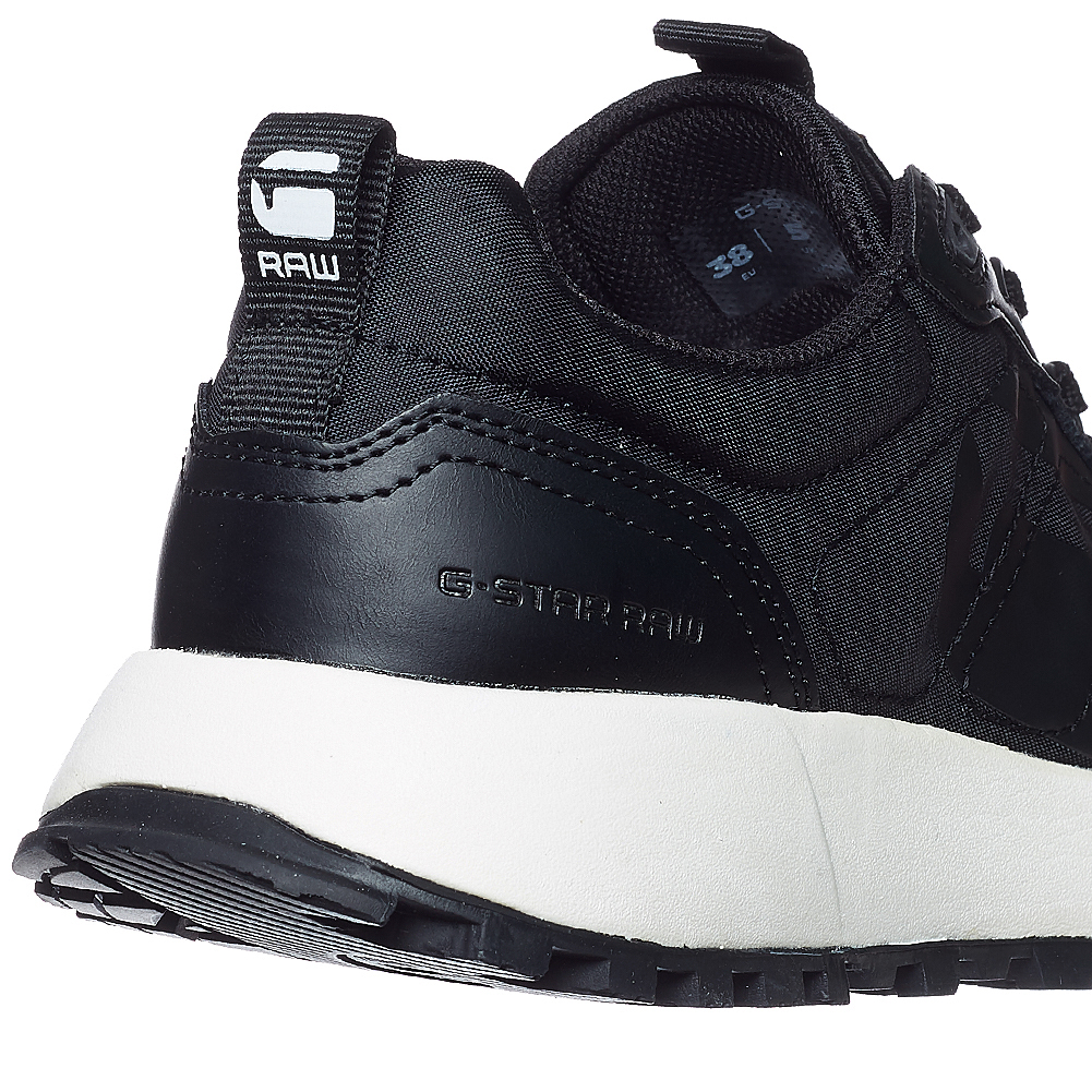 G Star Raw Theq Run Logo Mtc Women Sneakers 2211 004521 Blk