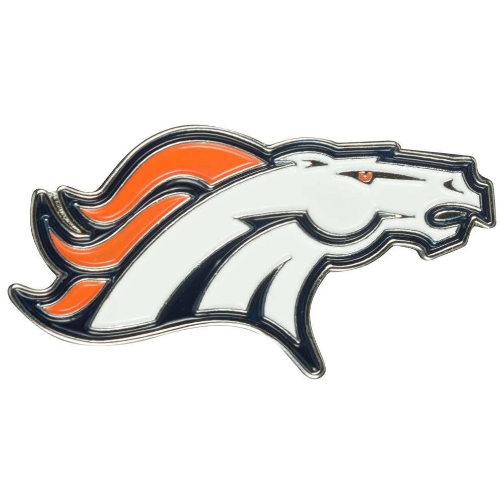 Denver Broncos NFL Metal Pin Logo Badge BDNFLCRSDB | SportSpar.com