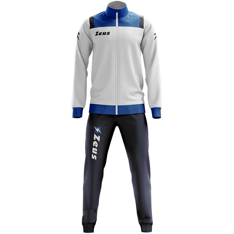 Zeus Tuta Relax Vesuvio Men Tracksuit White Blue | SportSpar.com