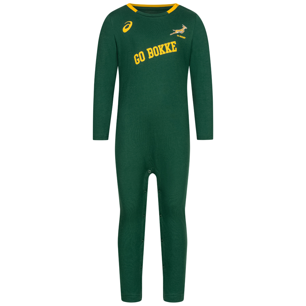 Südafrika Springboks ASICS Rugby Baby Strampler 122946SR-4100 | SportSpar