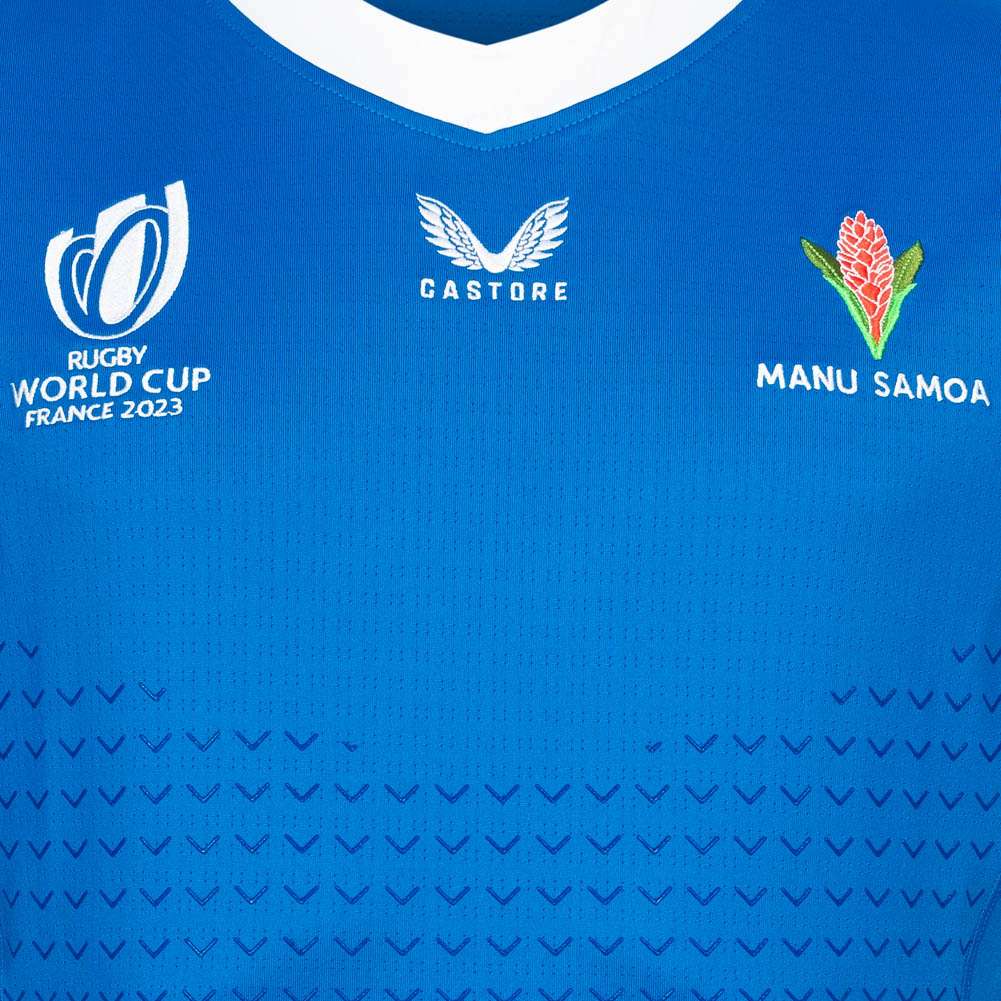 Samoa Rugby World Cup CASTORE Men Training Jersey TM5393-BLUE ...