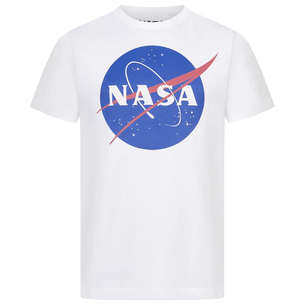NASA Circle Logo Herren T-Shirt TMMTS007WHT | SportSpar