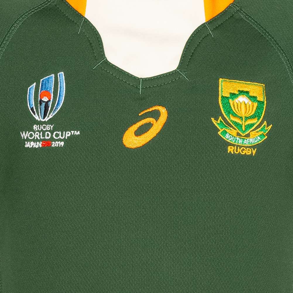 South Africa Springboks ASICS Rugby Kids Jersey 2114A017-300 ...