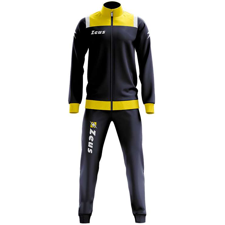 Zeus Tuta Relax Vesuvio Men Tracksuit Navy yellow | SportSpar.com