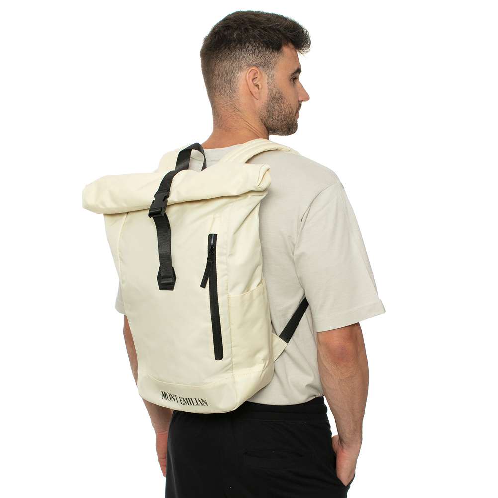 MONT EMILIAN "Calais" Rolltop Rucksack beige | SportSpar