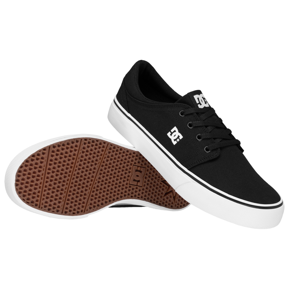 DC Shoes Trase TX Skateboarding Sneaker ADYS300656-BKW | SportSpar.com