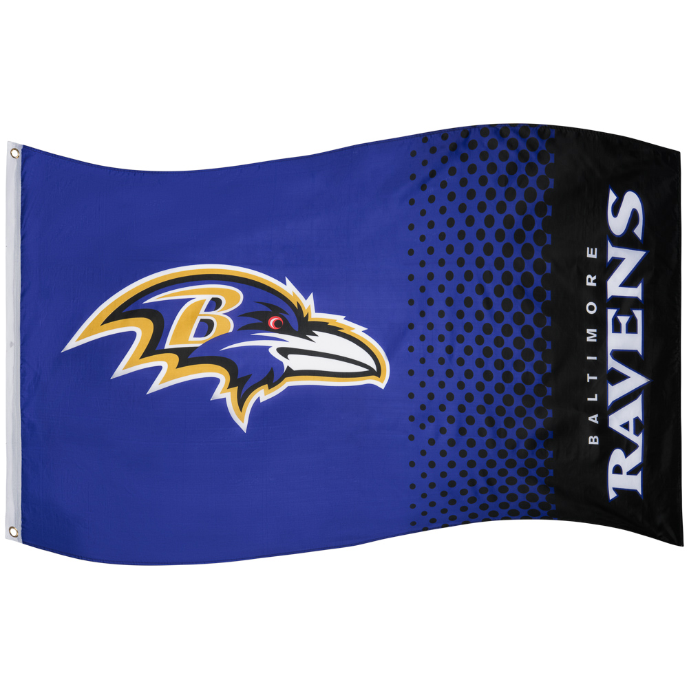 Baltimore Ravens NFL Flag Fade Flag FLG53NFLFADEBRV | SportSpar.com