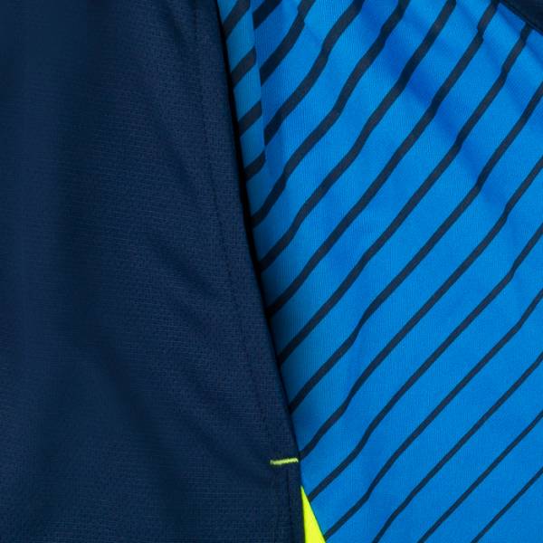 Zeus Kit Alex Men Football Kit with Shorts royal blue neon yellow ...