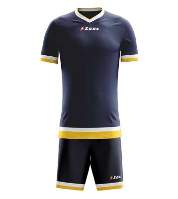 Zeus Kit Magic Basketball Trikot + Shorts blu/giallo | SportSpar
