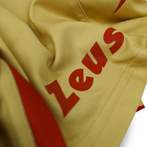 Zeus Kit Hero Football Kit with Shorts red gold | SportSpar.com