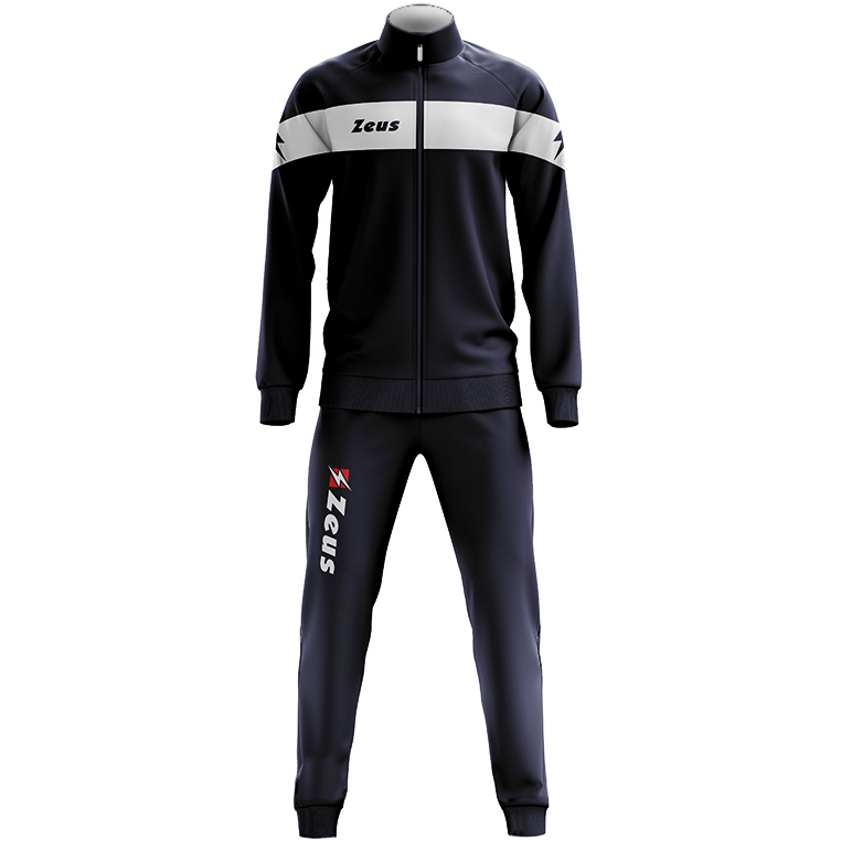 Zeus Tuta Apollo Men Tracksuit Navy White | SportSpar.com