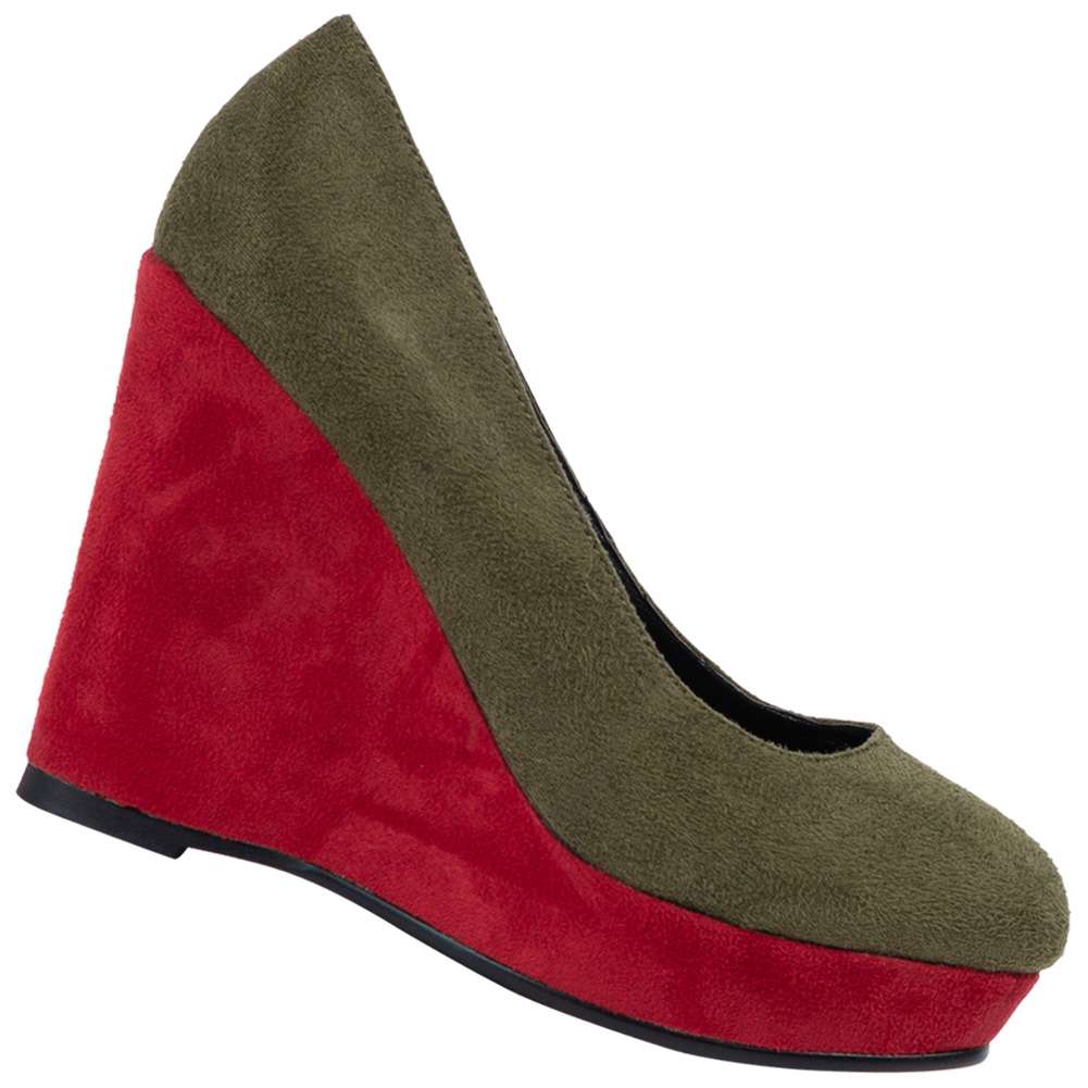 CLAUDIA GHIZZANI® Damen Wedge Heel Keilabsatz Pumps 2.351901 9120 ...