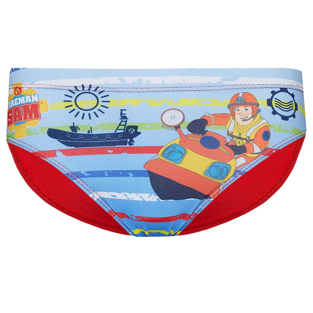 Fireman Sam Boy Swim Brief SE1832-red | SportSpar.com