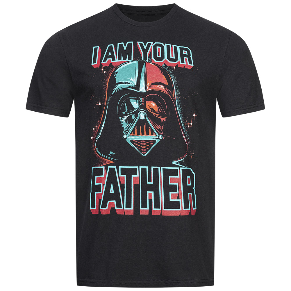 STAR WARS Darth Vader Father Men T-shirt SWMTS076BLK | SportSpar.com