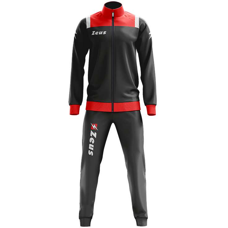 Zeus Tuta Relax Vesuvio Men Tracksuit red gray | SportSpar.com