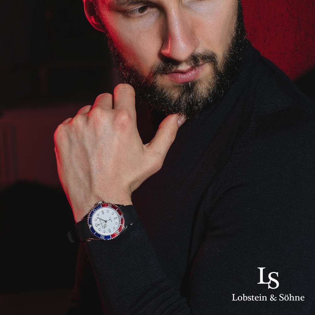 Lobstein & Söhne ® "Konstantin" Watch blue/red | SportSpar.com