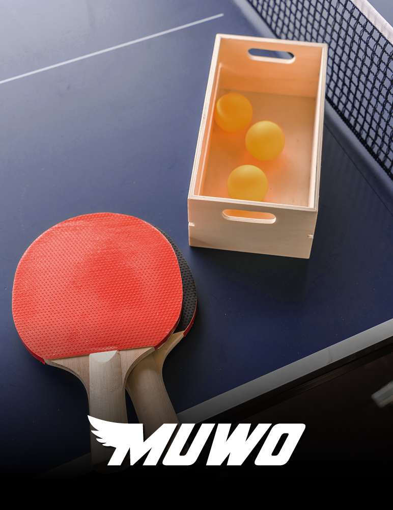MUWO Verstelbaar Tafeltennisnet en stijlen Set | sport-korting.nl